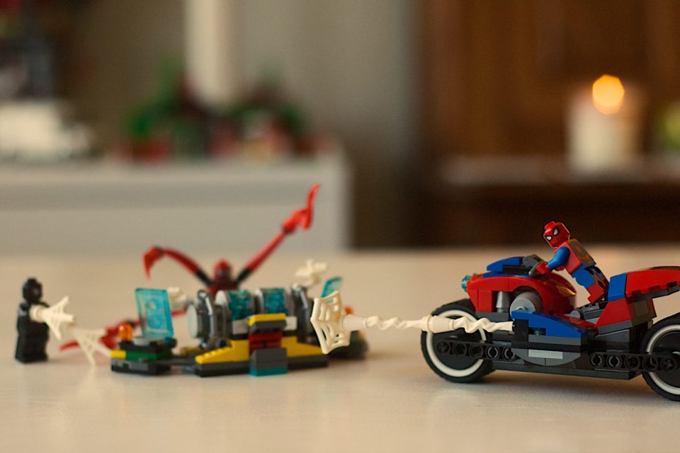 Lego 76113 Spider Man Bike Rescue - Brick Land