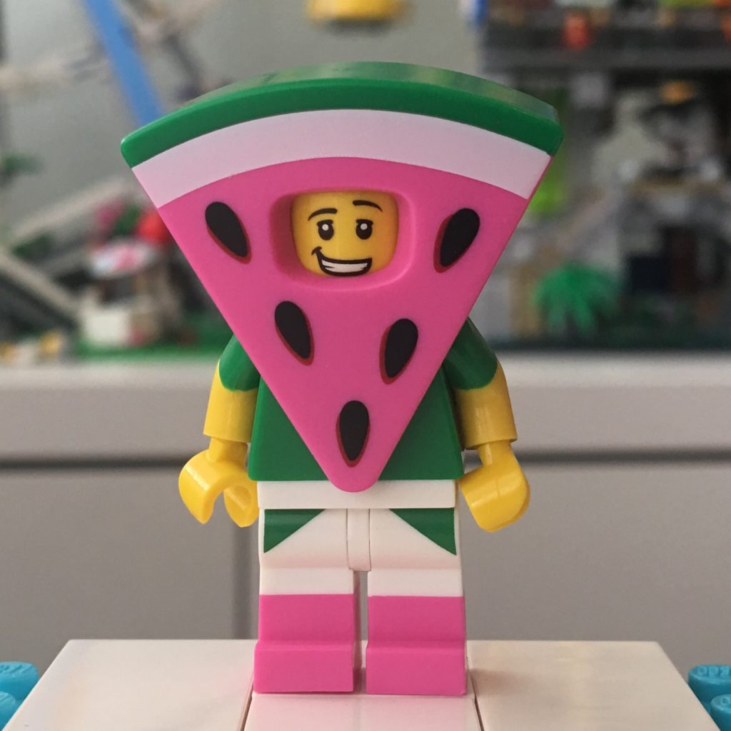 The LEGO Movie 2 Watermelon Dude Minifigure - Brick Land