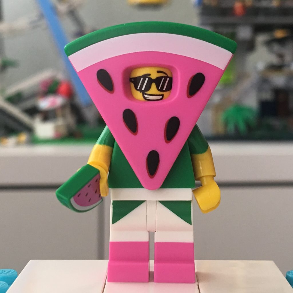 The LEGO Movie 2 Watermelon Dude Minifigure - Brick Land