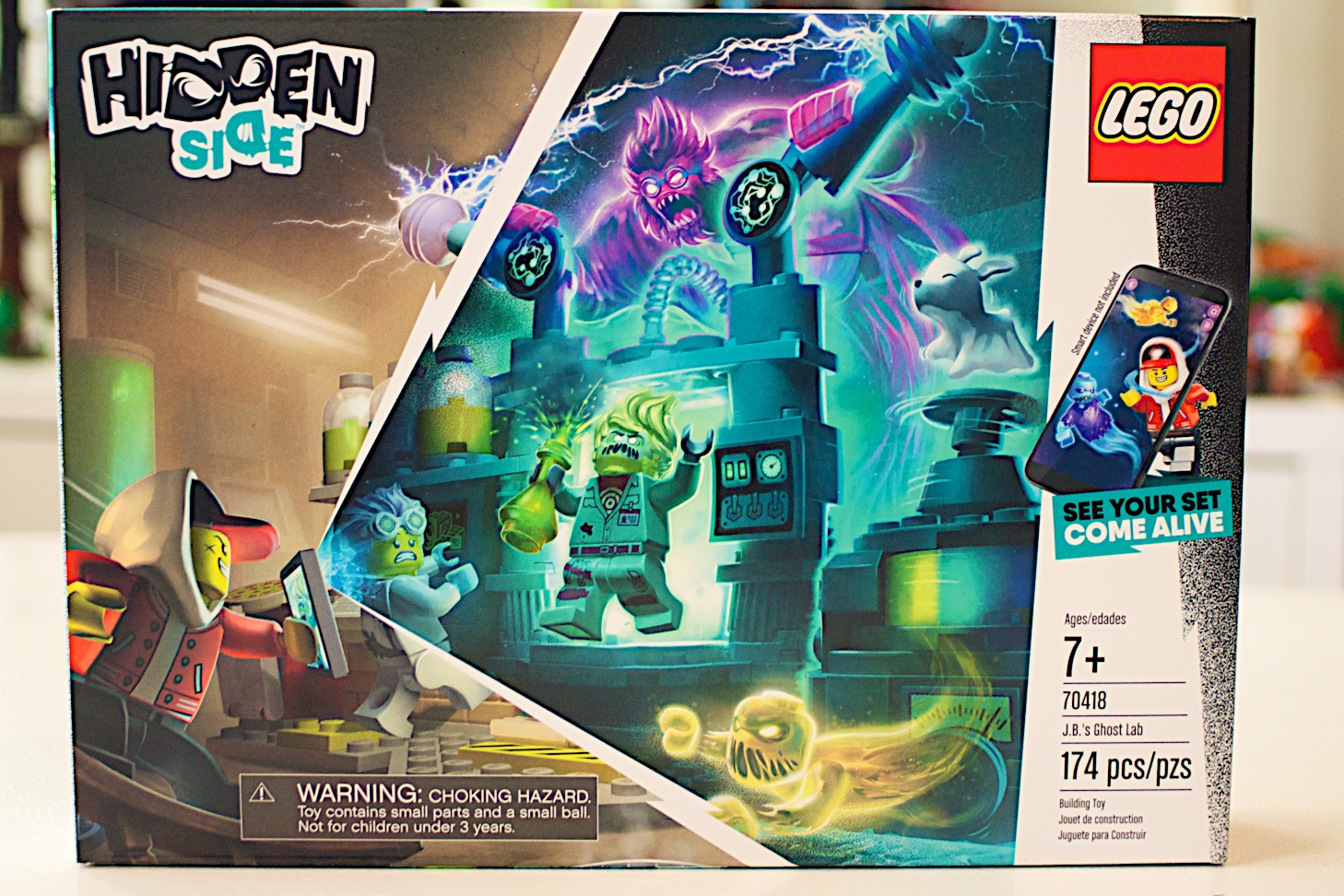 LEGO 70418 Hidden Side J.B.'s Ghost Lab - Brick Land
