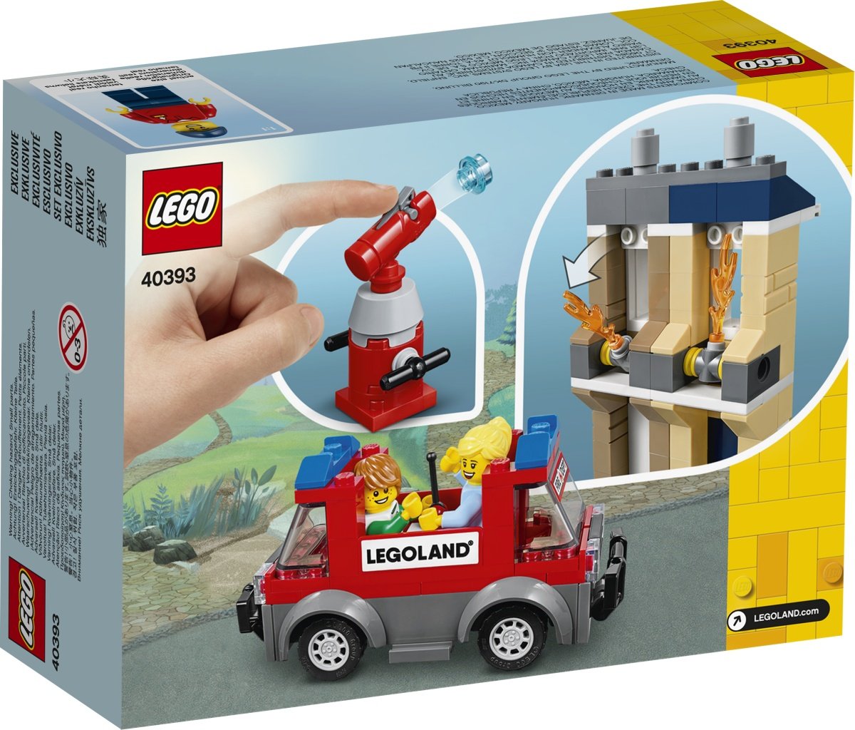 LEGO 40393 Exclusive Legoland Fire Academy - Brick Land