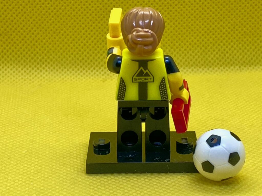 LEGO Football Referee Minifigure - Brick Land
