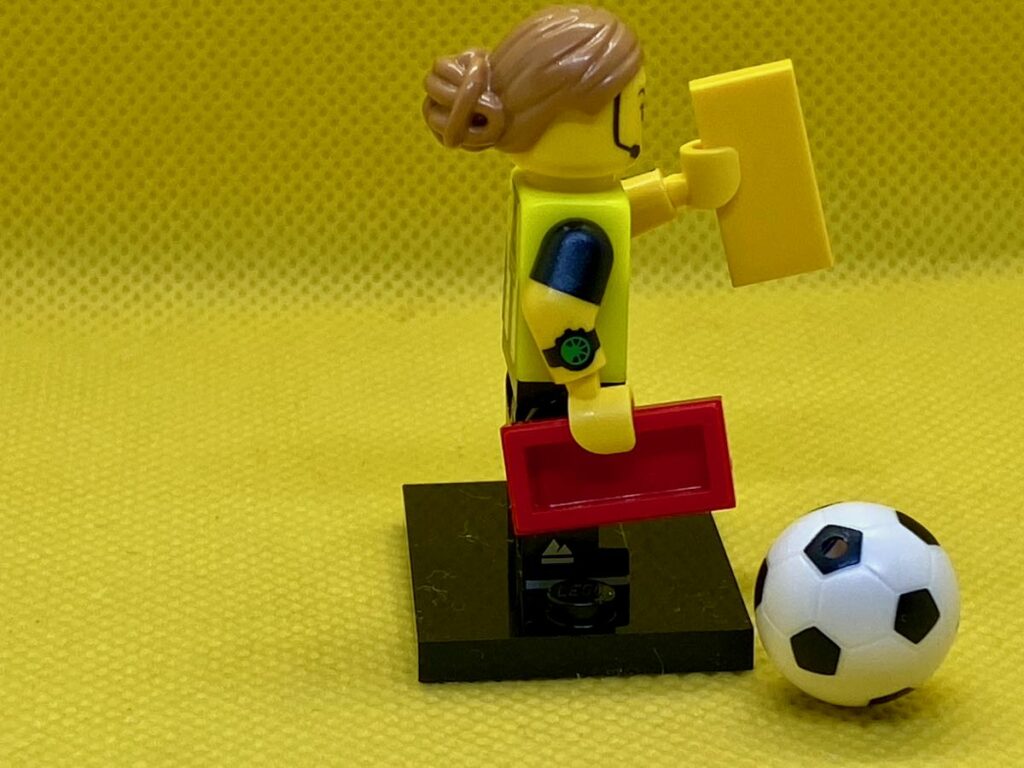 LEGO Football Referee Minifigure - Brick Land