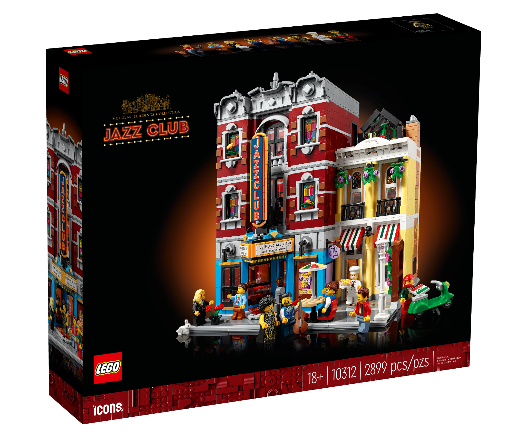 LEGO 10312 JAZZ CLUB Modular Announcement - Brick Land