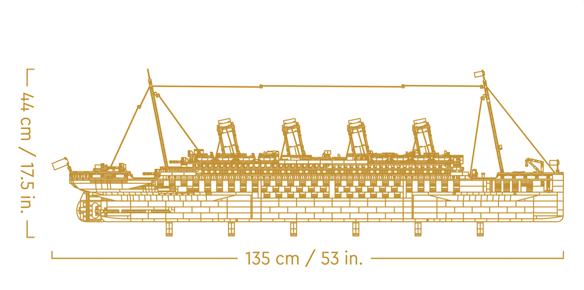 Lego Titanic 10294 - Brick Land