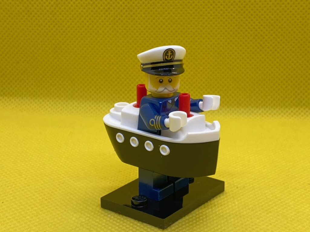 LEGO Ferry Captain Minifigure Series 23 - Brick Land