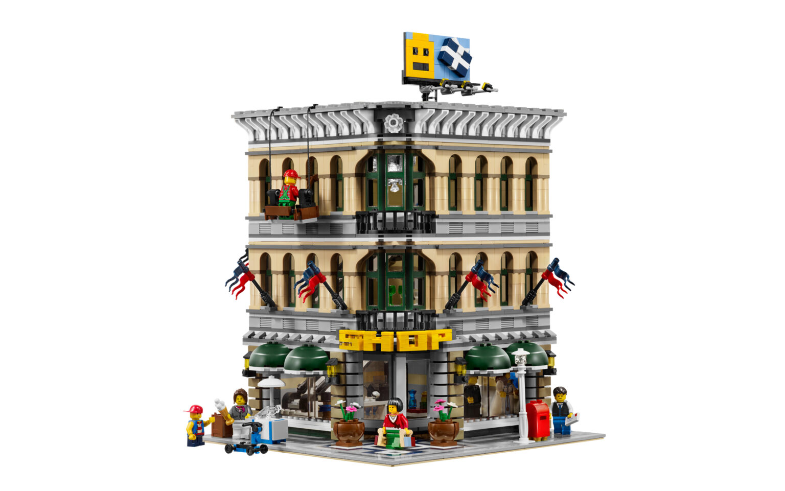 All the LEGO Modular Buildings Ever Made - Brick Land