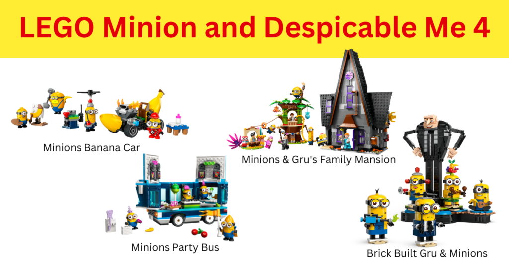 Exploring the New LEGO Minion and Despicable Me 4 Sets - Brick Land