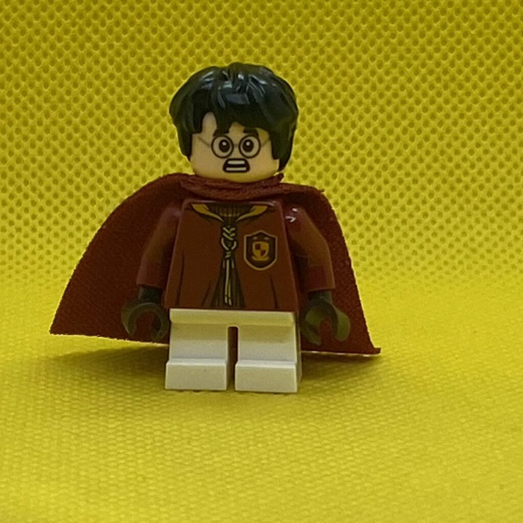 USED LEGO Minifigure Harry Potter - Dark Red Quidditch Uniform with ...
