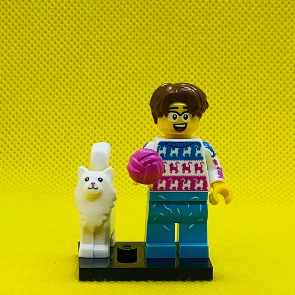 Cat Lover LEGO Minifigure CMF 27 - Brick Land