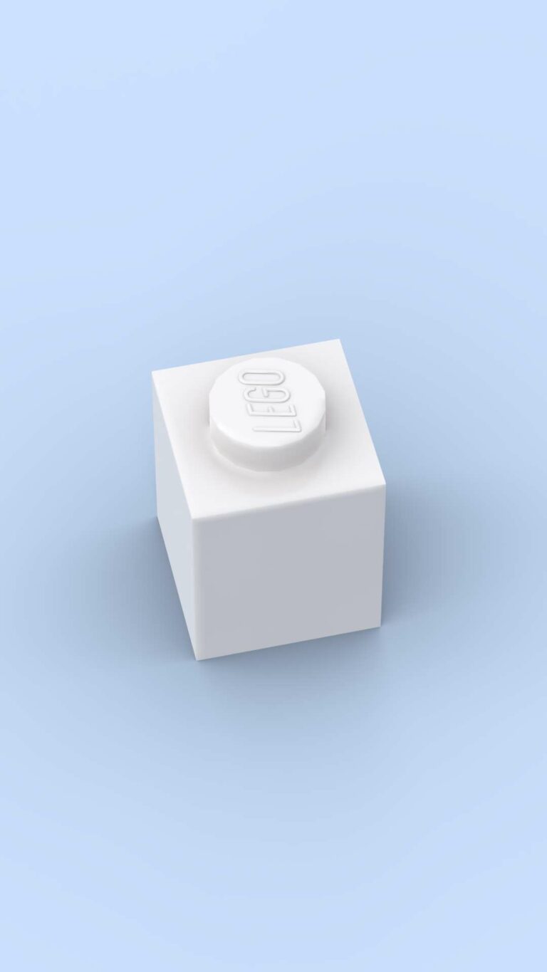 LEGO Part 1x1 Brick White - Brick Land