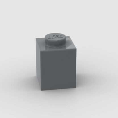 LEGO Part 1x1 Brick Dark Stone Gray - Brick Land